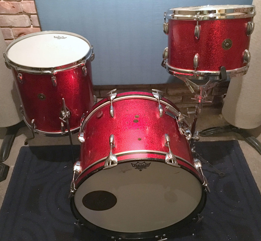 Gretsch Progressive Jazz Red Sparkle – Adam Kozie Drums